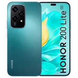 Honor Smartphone "200 Lite" Mobiltelefone Gr. 256 GB, blau (cyan lake)