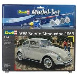 Modellbausatz Revell "VW Beetle Limousine 68", weiß, Modellbausätze, KinderL:17cm, Kunststoff, Made in Europe, L:17cm