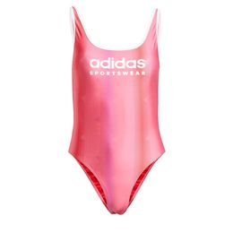 adidas Sportswear Sportbadeanzug 'Tiro' Damen Größe XL rosa / himbeer / eosin / weiß