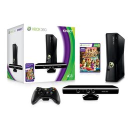 Microsoft Xbox 360 Slim - Schwarz