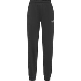 Puma Essential Logo Sweathose Damen - schwarz - Gr. XS - Baumwolle/Polyester