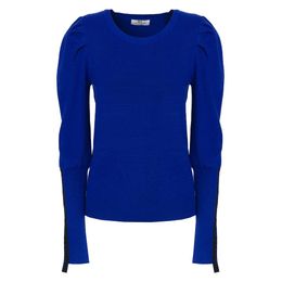 Influencer Pullover Damen Gr&ouml;&szlig;e M royalblau
