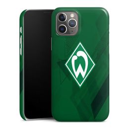 DeinDesign iPhone 12 Pro Handy Premium Case Smartphone Handyh&uuml;lle Schutzh&uuml;lle gl&auml;nzend Sv Werder Bremen Coat Of Arms Official Licensed Product Premium Case