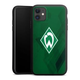 DeinDesign iPhone 11 Handy Premium Silikon H&uuml;lle Handyh&uuml;lle schwarz Case Sv Werder Bremen Official Licensed Product Coat Of Arms Silikon Premium Case