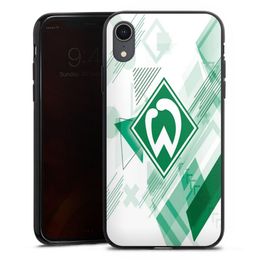 DeinDesign iPhone Xr Handy Silikon H&uuml;lle Case schwarz Handyh&uuml;lle Official Licensed Product Sv Werder Bremen Muster