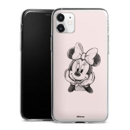 DeinDesign iPhone 11 Handy Slim Case Silikon Handyh&uuml;lle transparent H&uuml;lle extra d&uuml;nn Disney Minnie Mouse Official Licensed Product Silikon Slim Case