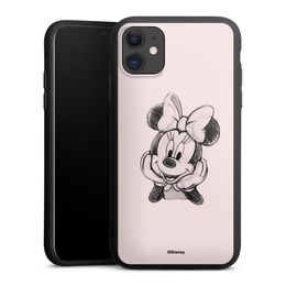 DeinDesign iPhone 11 Handy Premium Silikon H&uuml;lle Handyh&uuml;lle schwarz Case Disney Minnie Mouse Official Licensed Product Silikon Premium Case