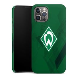 DeinDesign iPhone 12 Pro Max Handy Premium Case Smartphone Handyh&uuml;lle Schutzh&uuml;lle matt Sv Werder Bremen Coat Of Arms Official Licensed Product Premium Case