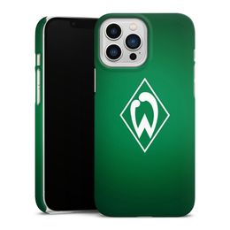 DeinDesign iPhone 13 Pro Max Handy Premium Case Smartphone Handyh&uuml;lle Schutzh&uuml;lle matt Merchandise Sv Werder Bremen Logo Premium Case
