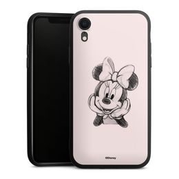 DeinDesign iPhone Xr Handy Premium Silikon H&uuml;lle Handyh&uuml;lle schwarz Case Official Licensed Product Disney Minnie Mouse Silikon Premium Case