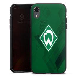DeinDesign iPhone Xr Handy Silikon H&uuml;lle Case schwarz Handyh&uuml;lle Sv Werder Bremen Official Licensed Product Coat Of Arms