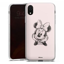 DeinDesign iPhone Xr Handy Silikon H&uuml;lle Case transparent Handyh&uuml;lle Official Licensed Product Disney Minnie Mouse Silikon Case