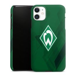 DeinDesign iPhone 11 Handy Premium Case Smartphone Handyh&uuml;lle Schutzh&uuml;lle matt Sv Werder Bremen Official Licensed Product Coat Of Arms Premium Case