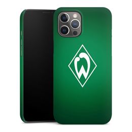 DeinDesign iPhone 12 Pro Max Handy Premium Case Smartphone Handyh&uuml;lle Schutzh&uuml;lle matt Logo Sv Werder Bremen Merchandise Premium Case