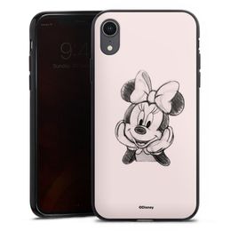 DeinDesign iPhone Xr Handy Silikon H&uuml;lle Case schwarz Handyh&uuml;lle Official Licensed Product Disney Minnie Mouse