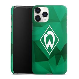 DeinDesign iPhone 11 Pro Handy Premium Case Smartphone Handyh&uuml;lle Schutzh&uuml;lle matt Official Licensed Product Camouflage Sv Werder Bremen Premium Case