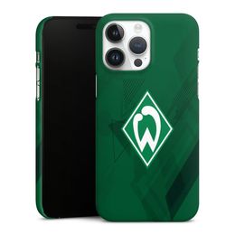 DeinDesign iPhone 14 Pro Max Handy Premium Case Smartphone Handyh&uuml;lle Schutzh&uuml;lle matt Sv Werder Bremen Official Licensed Product Coat Of Arms Premium Case