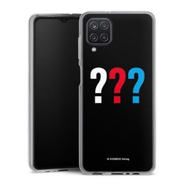 DeinDesign Galaxy A12 Handy Silikon H&uuml;lle Case transparent Handyh&uuml;lle Official Licensed Product Logo Die Drei ??? Silikon Case
