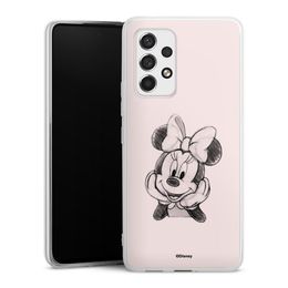 DeinDesign Galaxy A53 5G Handy Silikon H&uuml;lle Case transparent Handyh&uuml;lle Minnie Mouse Disney Official Licensed Product Silikon Case