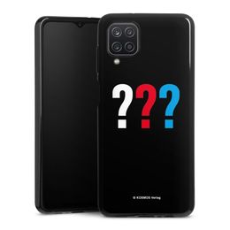 DeinDesign Galaxy A12 Handy Silikon H&uuml;lle Case schwarz Handyh&uuml;lle Official Licensed Product Logo Die Drei ???