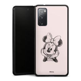 DeinDesign Galaxy S20 FE 5G Handy Silikon H&uuml;lle Case schwarz Handyh&uuml;lle Minnie Mouse Disney Official Licensed Product