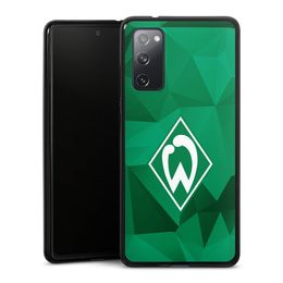 DeinDesign Galaxy S20 FE Handy Silikon H&uuml;lle Case schwarz Handyh&uuml;lle Camouflage Sv Werder Bremen Official Licensed Product