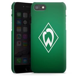 DeinDesign iPhone SE (2020) Handy Premium Case Smartphone Handyh&uuml;lle Schutzh&uuml;lle matt Logo Merchandise Sv Werder Bremen Premium Case
