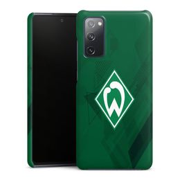 DeinDesign Galaxy S20 FE Handy Premium Case Smartphone Handyh&uuml;lle Schutzh&uuml;lle gl&auml;nzend Sv Werder Bremen Coat Of Arms Official Licensed Product Premium Case