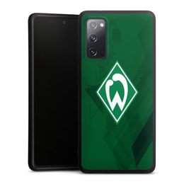 DeinDesign Galaxy S20 FE 5G Handy Premium Silikon H&uuml;lle Handyh&uuml;lle schwarz Case Sv Werder Bremen Coat Of Arms Official Licensed Product Silikon Premium Case