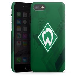 DeinDesign iPhone SE (2020) Handy Premium Case Smartphone Handyh&uuml;lle Schutzh&uuml;lle matt Sv Werder Bremen Coat Of Arms Official Licensed Product Premium Case