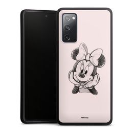 DeinDesign Galaxy S20 FE Handy Premium Silikon H&uuml;lle Handyh&uuml;lle schwarz Case Minnie Mouse Disney Official Licensed Product Silikon Premium Case