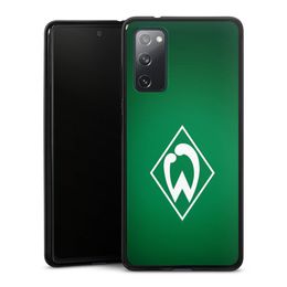 DeinDesign Galaxy S20 FE Handy Silikon H&uuml;lle Case schwarz Handyh&uuml;lle Logo Merchandise Sv Werder Bremen