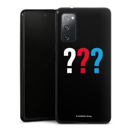 DeinDesign Galaxy S20 FE Handy Silikon H&uuml;lle Case schwarz Handyh&uuml;lle Official Licensed Product Logo Die Drei ???