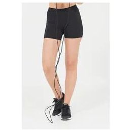 Funktionstights Endurance "MAHANA SHORT" Gr. 40, EURO-Größen, schwarz Damen Hosen mit innovativer QUICK DRY Technologie