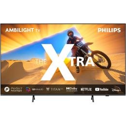 Philips Mini-LED-Fernseher, F (A-G), Fernseher, grau (anthrazit), 65