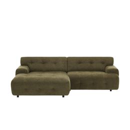 Soho Ecksofa Bohanna ¦ grün ¦ Maße (cm): B: 235 H: 72 T: 161