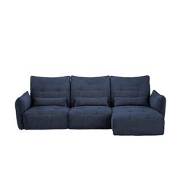 Höffner Ecksofa Jeaneva ¦ blau ¦ Maße (cm): B: 336 H: 101 T: 157