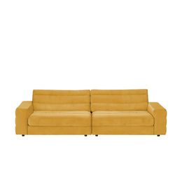 Höffner Big Sofa Scarlatti ¦ gelb ¦ Maße (cm): B: 296 H: 83 T: 125