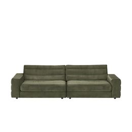 Höffner Big Sofa Scarlatti ¦ grün ¦ Maße (cm): B: 296 H: 83 T: 125