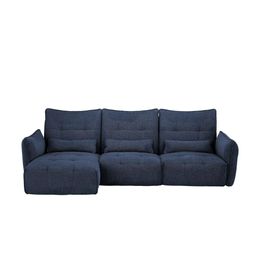 Höffner Ecksofa Jeaneva ¦ blau ¦ Maße (cm): B: 336 H: 101 T: 157