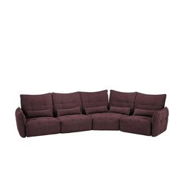 Höffner Ecksofa Jeaneva ¦ rot ¦ Maße (cm): B: 471 H: 101 T: 200