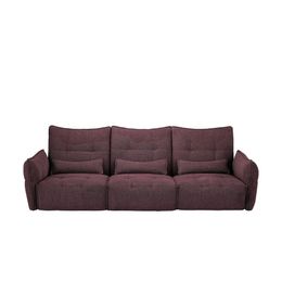 Höffner Sofa, 3-Sitzer Jeaneva ¦ rot ¦ Maße (cm): B: 320 H: 101 T: 114