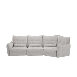 Höffner Ecksofa Jeaneva ¦ grau ¦ Maße (cm): B: 379 H: 101 T: 151