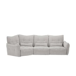 Höffner Ecksofa Jeaneva ¦ grau ¦ Maße (cm): B: 379 H: 101 T: 151