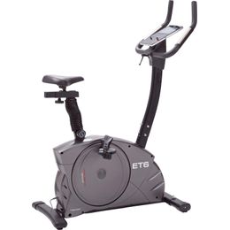 Ergometer Christopeit Sport "ET 6", schwarz (anthrazit, schwarz), FahrradtrainerB:52cm H:140cm L:92cm, Schwungmasse ca. 12 kg, 24 Widerstandsstufen, B:52cm H:140cm L:92cm