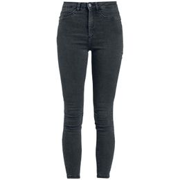 Noisy may NMCallie HW Skinny Jeans Jeans dunkelgrau in W26L30old 27012742 dark grey