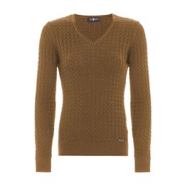 Jimmy Sanders Pullover Damen Gr&ouml;&szlig;e S camel