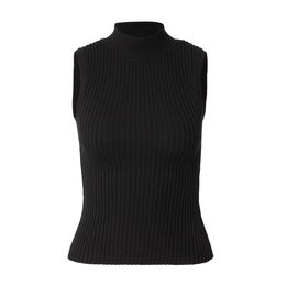 Vero Moda Petite Knitted Top 'VMNIKA' female Black size S