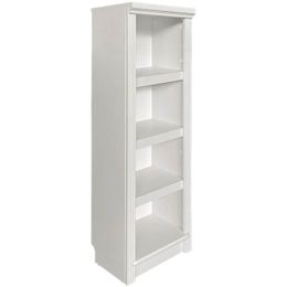 Standregal Home Affaire "Soeren Stege" Regale Gr. H: 126cm, 4 St., beige (cremeweiß) aus massiver Kiefer, Maße (BTH): 4029126 cm