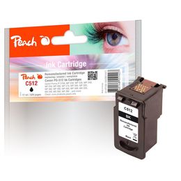 Peach Druckkopf schwarz ersetzt Canon PG-512BK